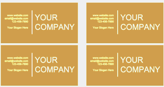 Business Card Template Google Docs EmetOnlineBlog