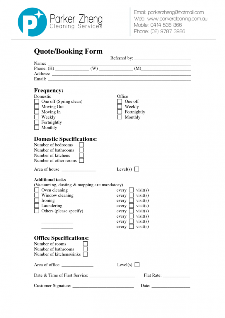 Cleaning Quote Template Turamansiondelrioco Window Cleaning Quotation ...