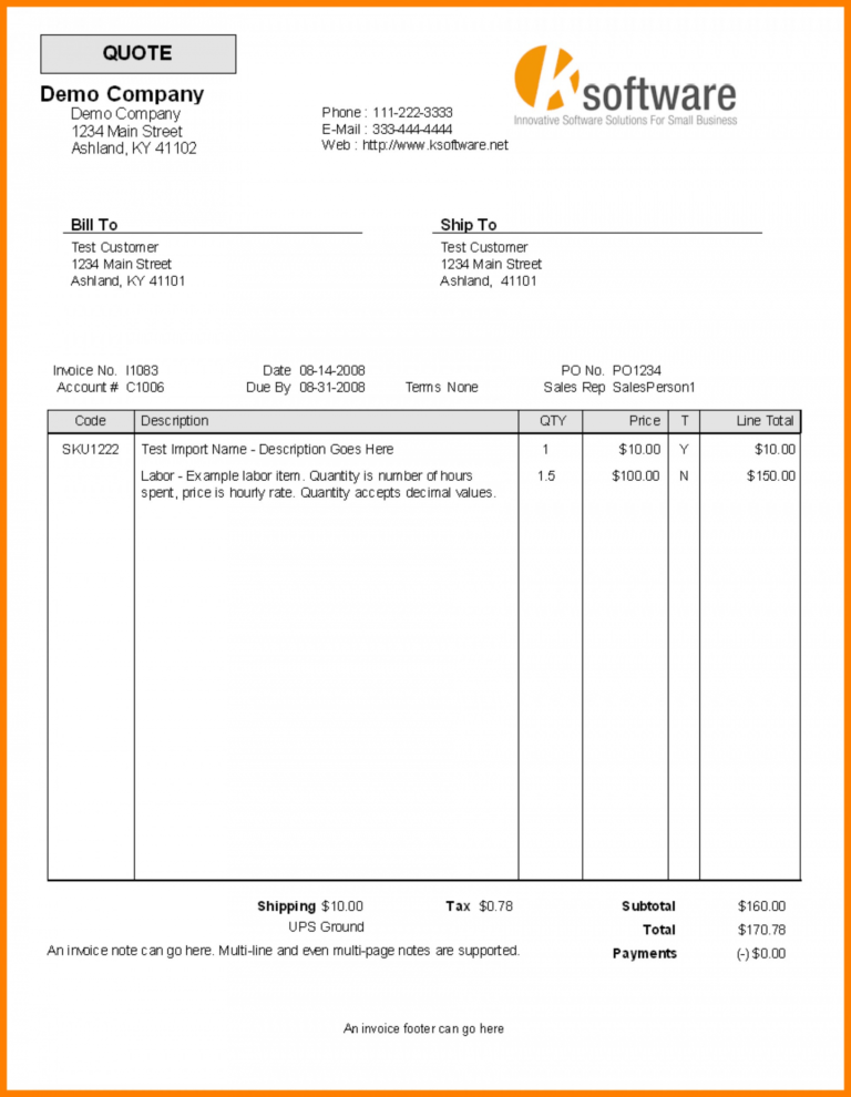 Sample of Catering Quotation Template Example Templates Free Proposal ...
