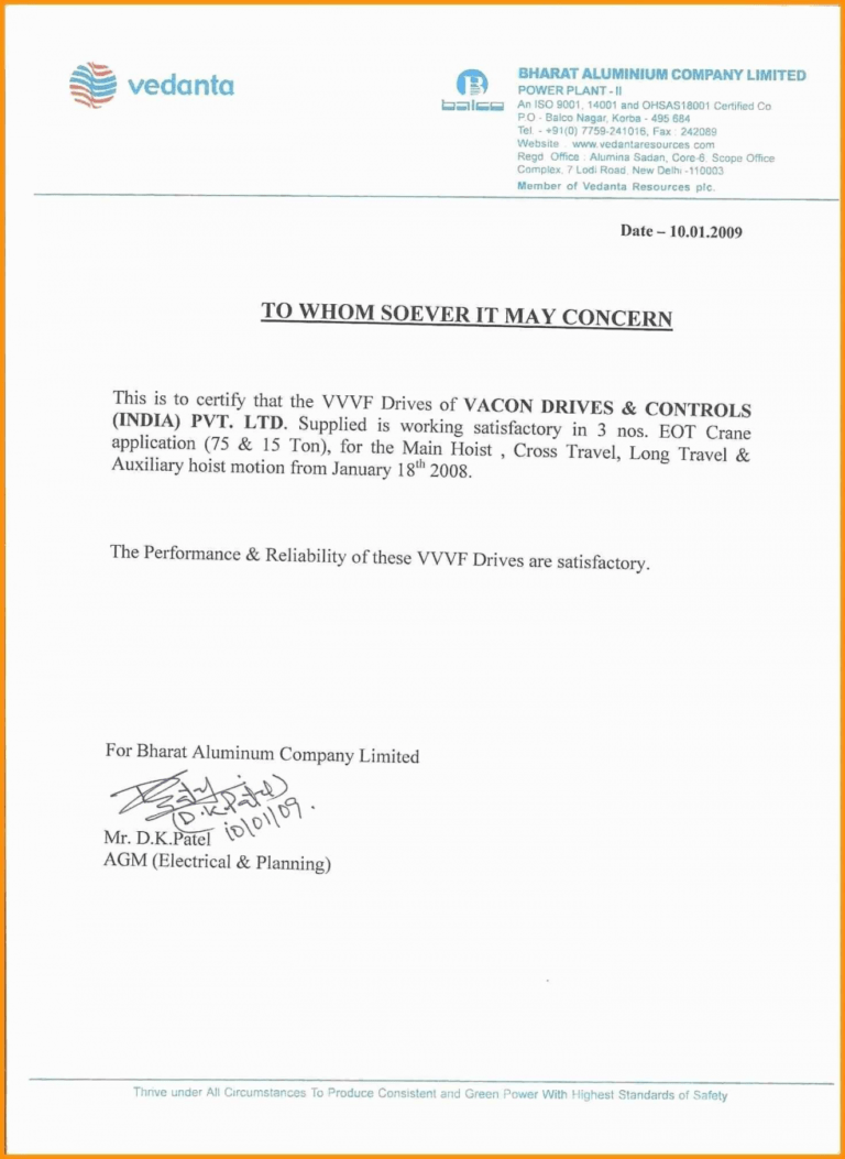 Civil Work Completion Certificate Sample Best Of Best Project ...