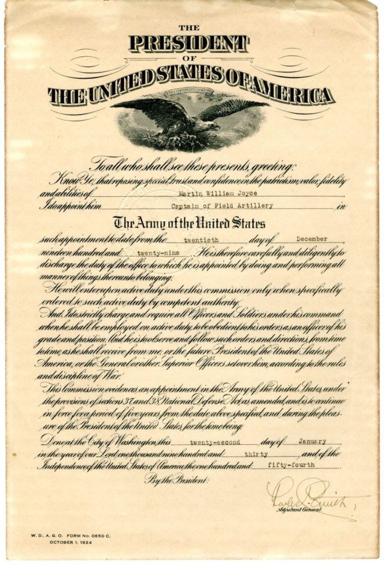 Free Army Promotion Certificate Template Army Promotion Certificate ...