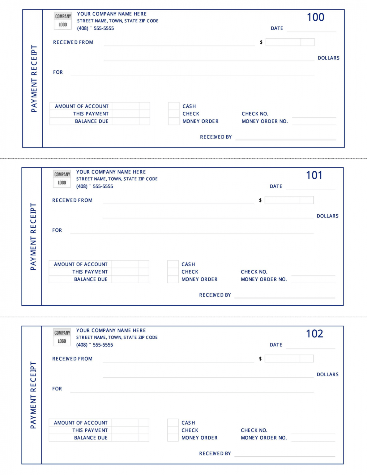 Free 50 Free Receipt Templates Cash Sales Donation Taxi Cash ...