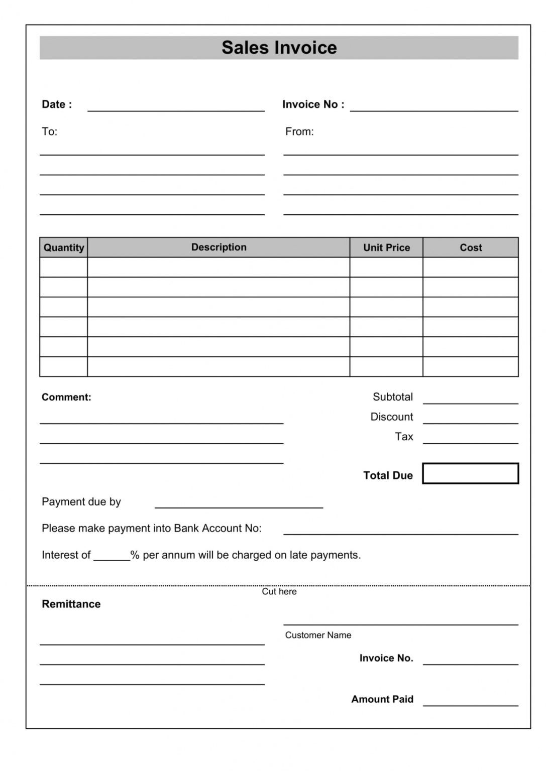 Free 17 Sales Invoice Examples Pdf Word Excel Examples Small Sales free-17-sales-invoice-examples-pdf-word-excel-examples-small-sales