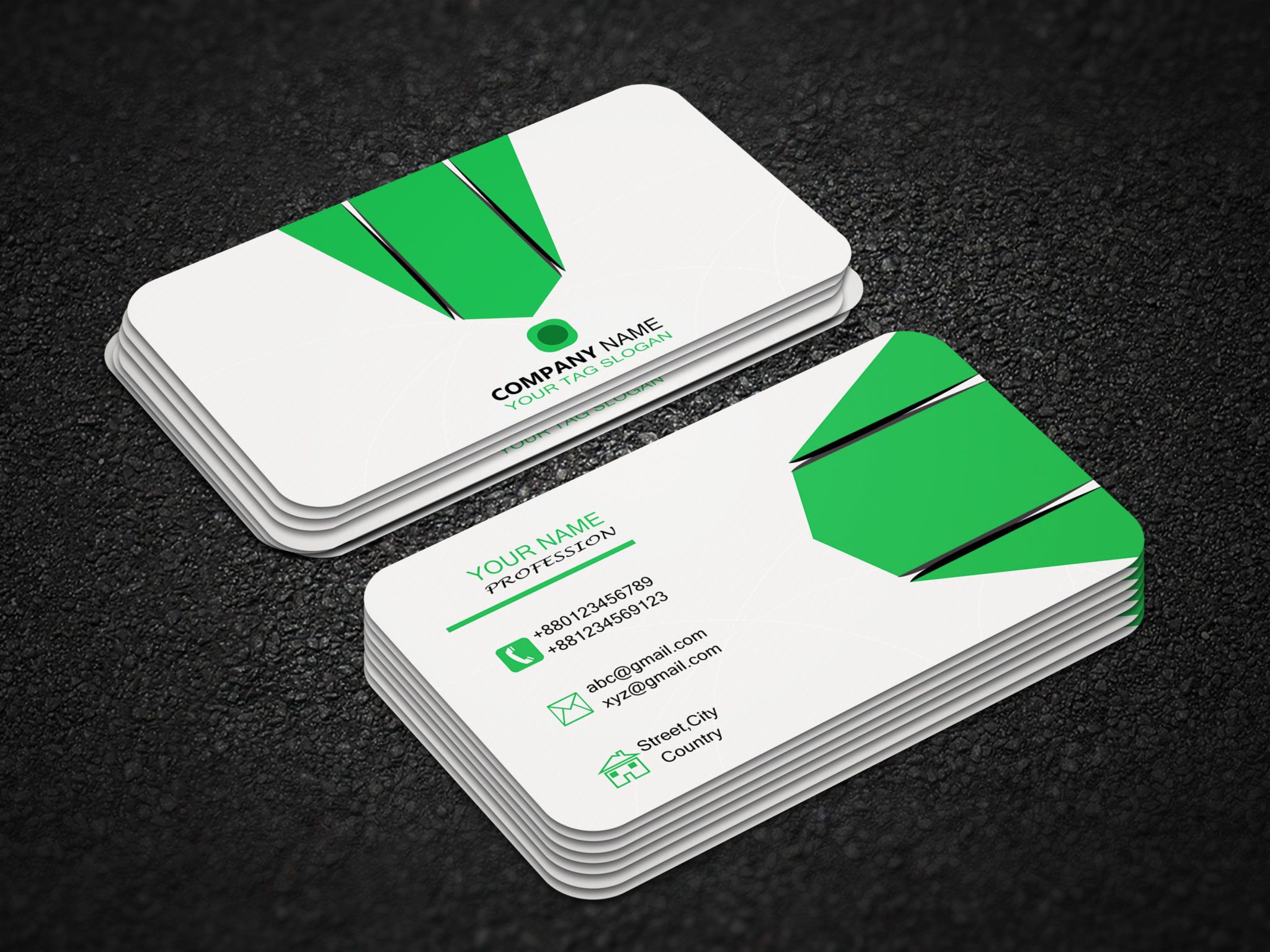Editable Business Card Etiquette Ensuring That Your Card Makes An ...