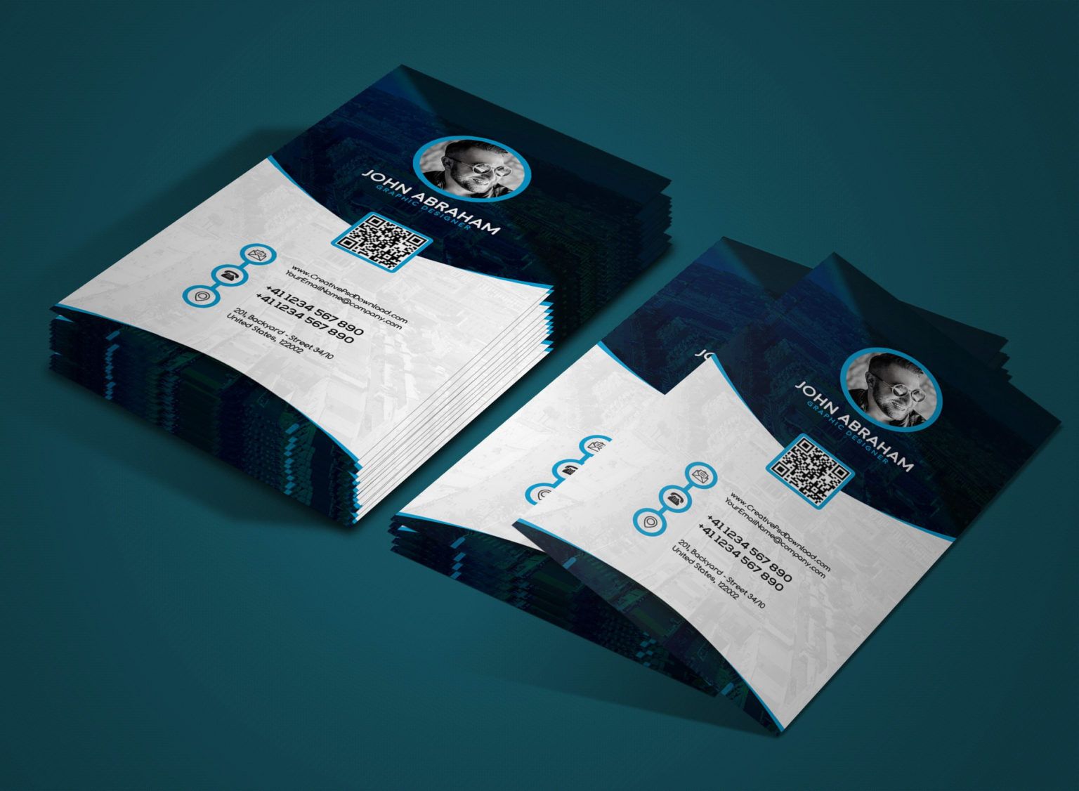 Printable Free Graphic Designer Business Card Psd Graphic Designer ...