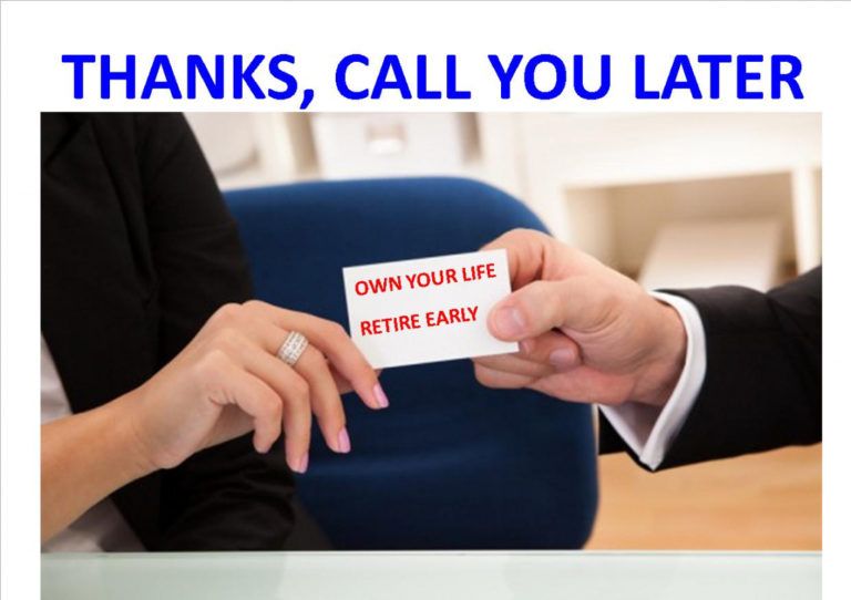 Printable The Power Of Using A Business Card In Network Marketing Mlm ...