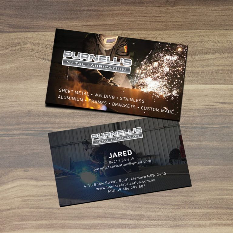 Elegant Playful Business Business Card Design For Welding Business Card ...
