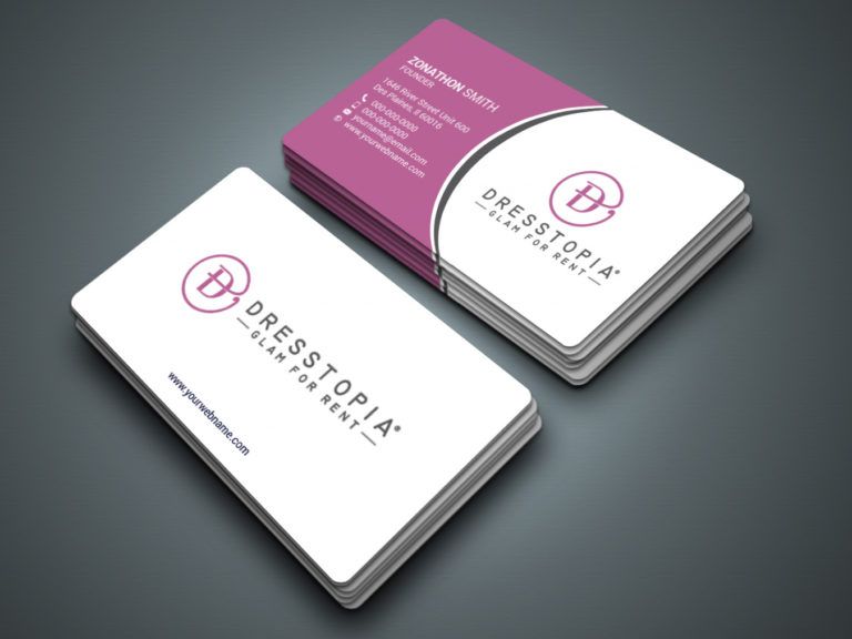 Free Feminine Modern Womens Clothing Business Card Design For A ...