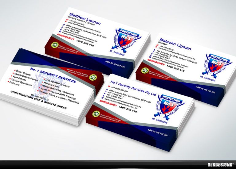 Security Company Security Company Business Cards Security Company ...