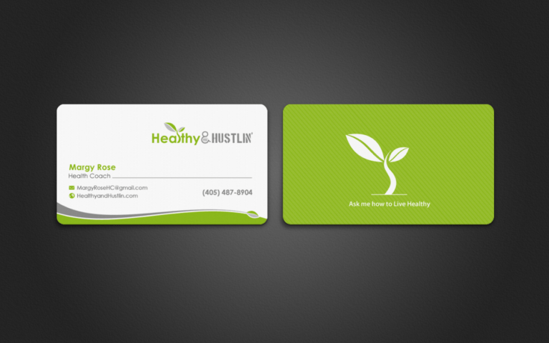 Health Coach Business Card Ideas Word Sample | EmetOnlineBlog