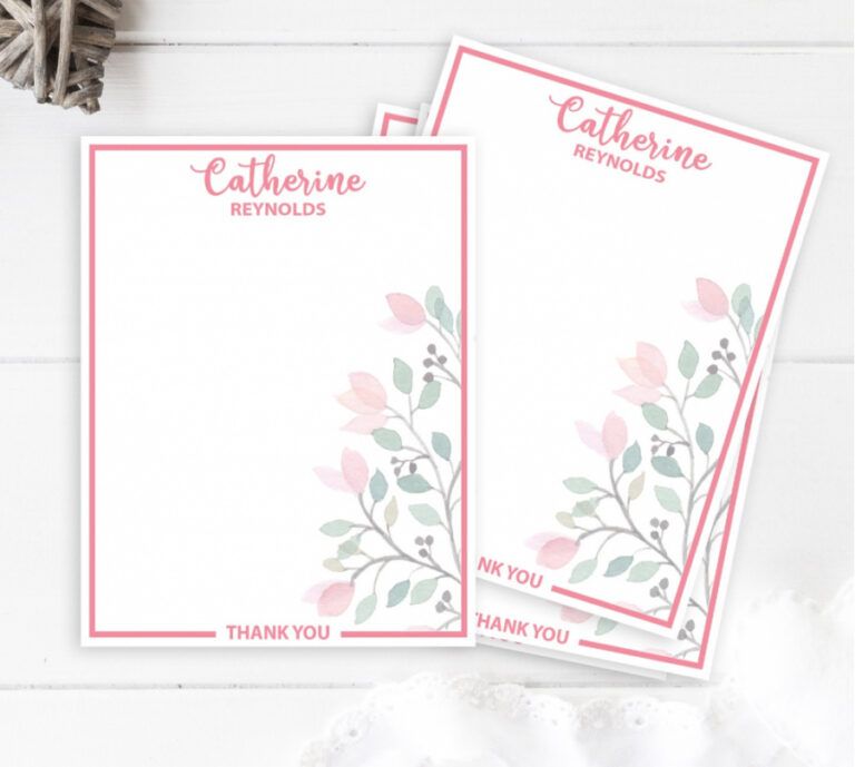 Editable Thank You Note For A Gift Card Excel Sample | EmetOnlineBlog