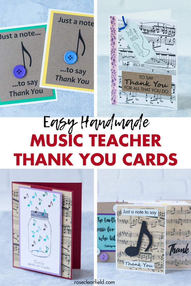 Free Thank You Card For Music Teacher Word | EmetOnlineBlog