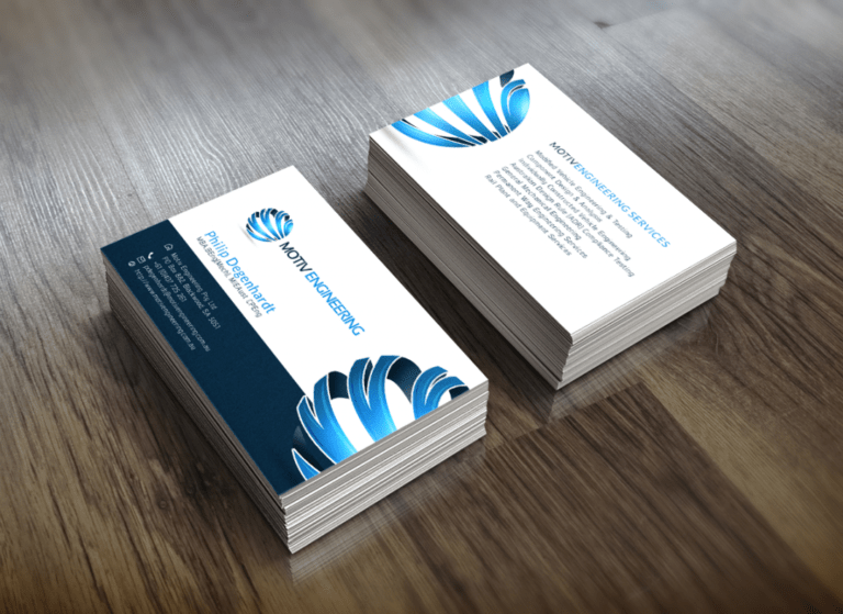 Printable Civil Engineer Business Card Design Example | EmetOnlineBlog