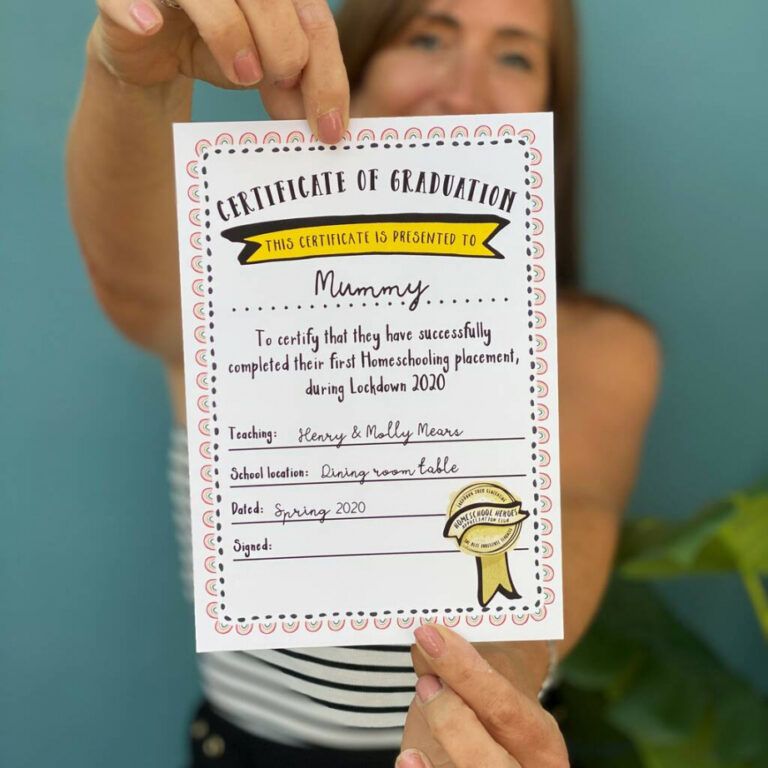 Editable Homeschool Graduation Certificate Template Sample | EmetOnlineBlog