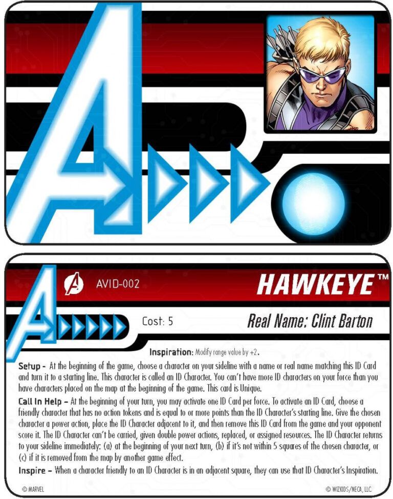 Editable Superhero Id Card Template Doc Example | EmetOnlineBlog