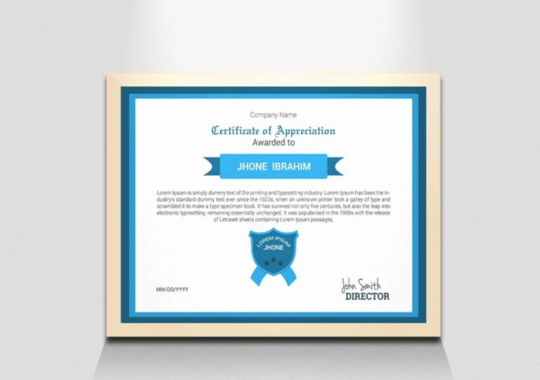 Free Resolution Certificate Template Doc Example | EmetOnlineBlog