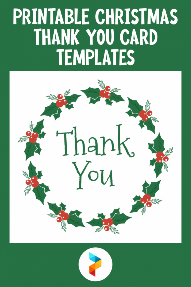 Holiday Thank You Card Template | EmetOnlineBlog