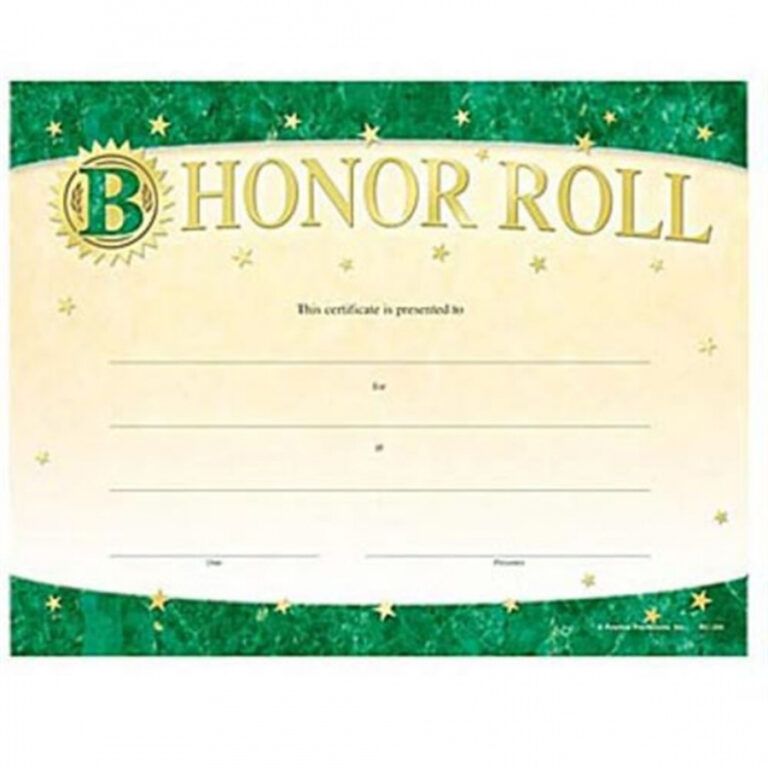 Military Child Medal Certificate Template Excel Sample | EmetOnlineBlog