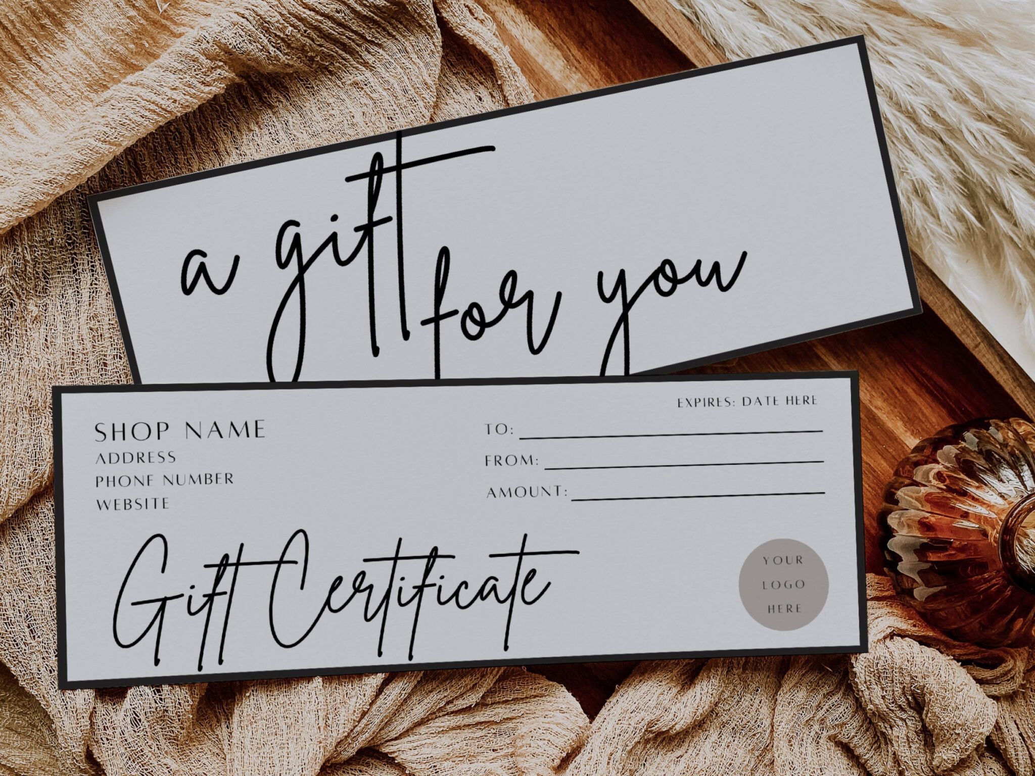 Printable Design A Gift Certificate Template Sample | EmetOnlineBlog
